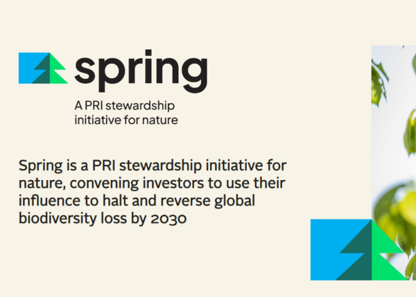 PRI, 생물다양성 책임투자 이니셔티브 ‘스프링’ 출범…한국타이어도 중점기업 리스트에 올라