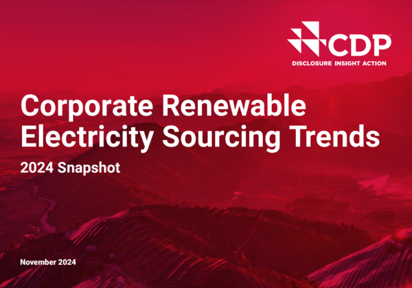 CDP, RE100 약속 기업 10%...재생에너지 전환 지지부진