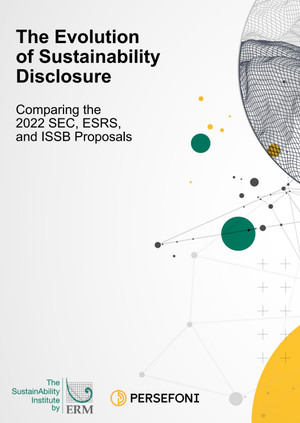 SEC, EFRAG, ISSB 보고의 공통점과 차이점?... ERM 보고서 발간